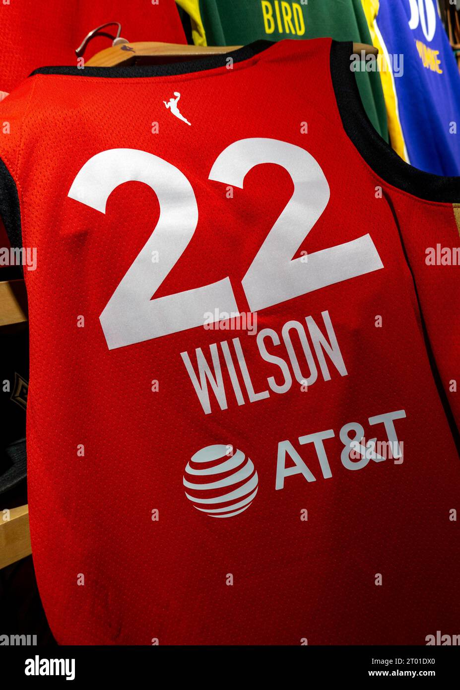 The flagship NBA store on fifth Avenue carries a full range of WNBA ...