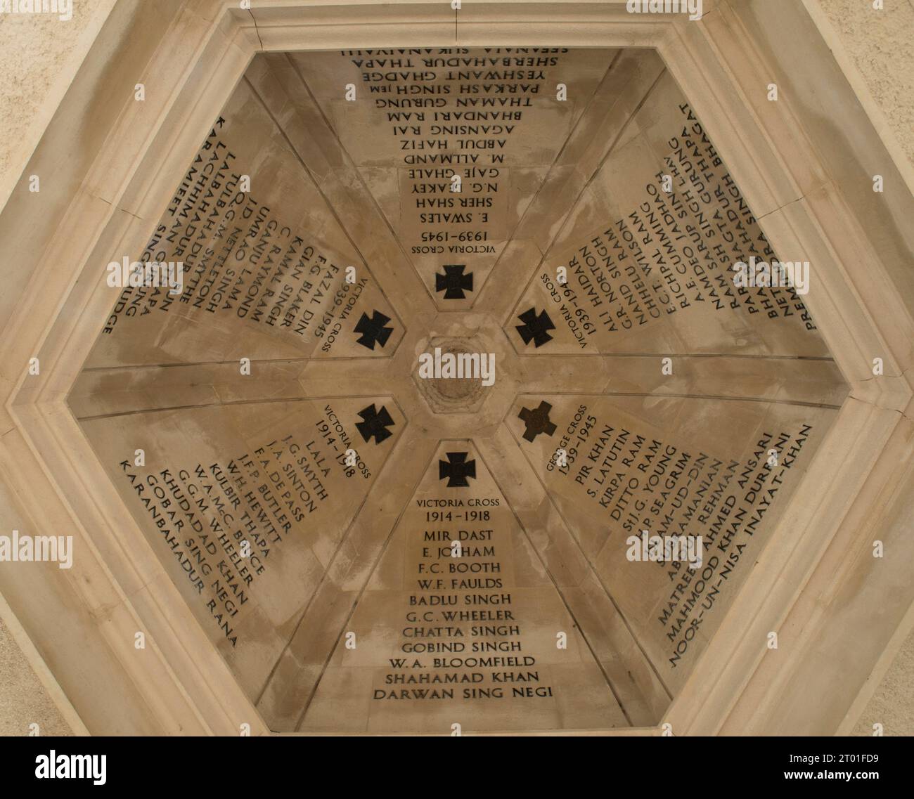 A list of names awarded various medals including the Victoria Cross ion ...