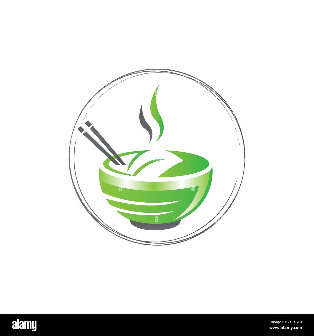 Fusion food logo hi-res stock photography and images - Alamy