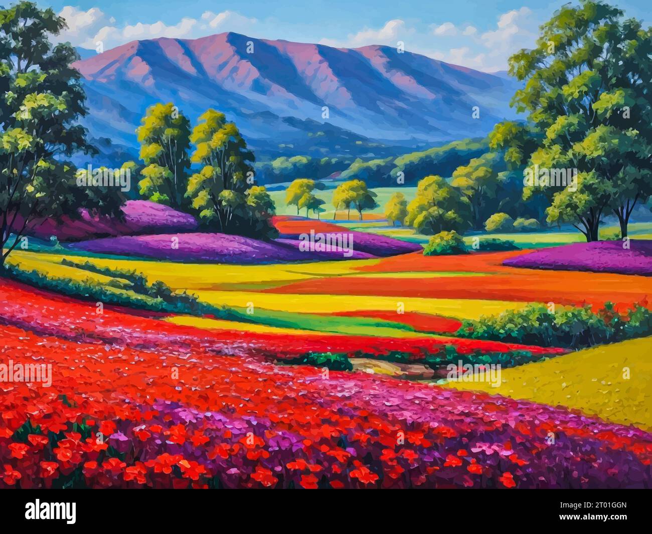 High resolution painting Stock Vector Images - Alamy