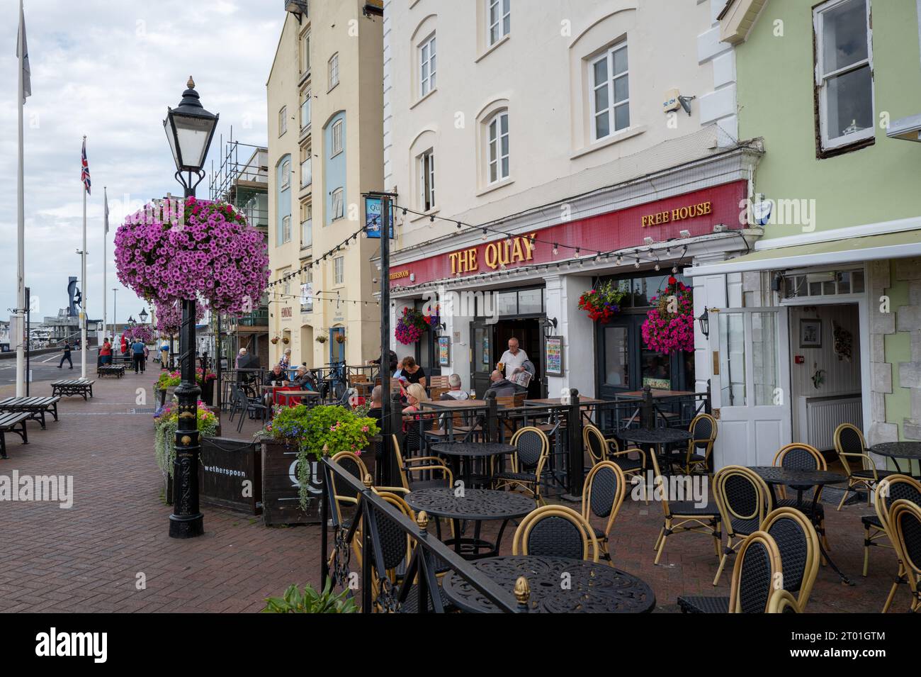 The Quay, Poole Stock Photo - Alamy