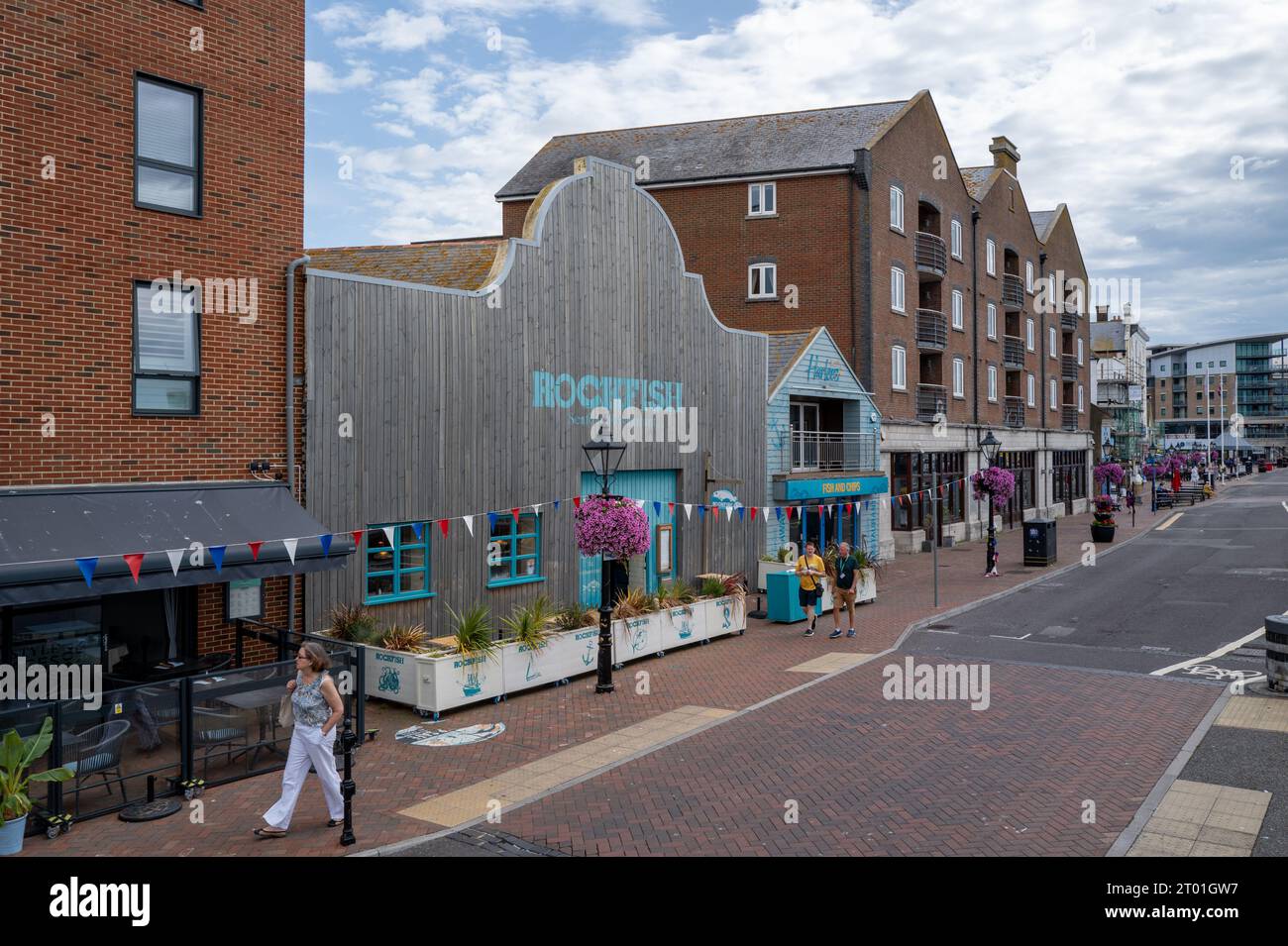 The Quay, Poole Stock Photo - Alamy