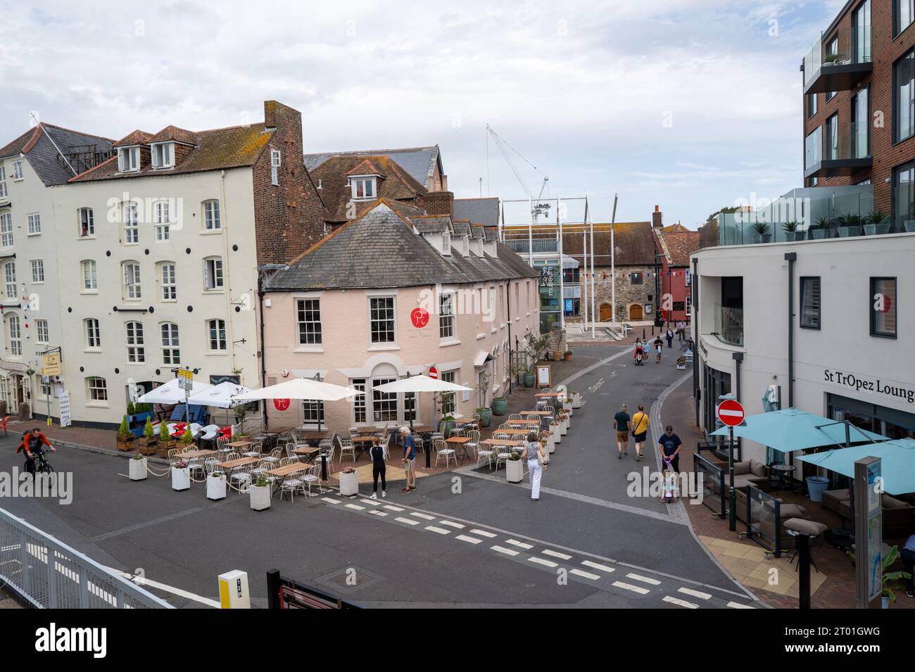 The Quay, Poole Stock Photo - Alamy