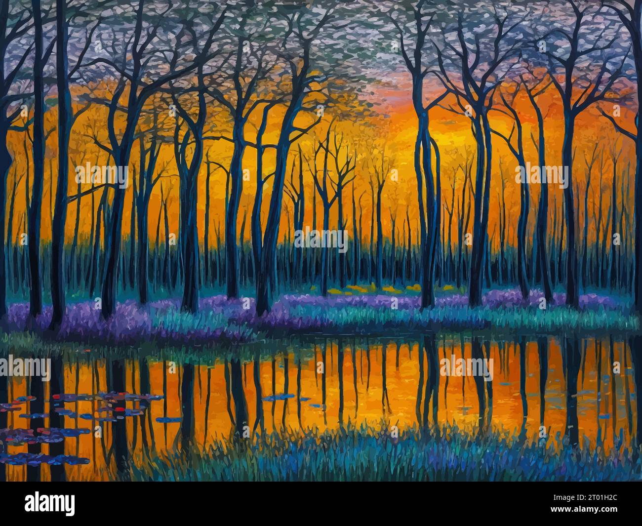 High resolution painting Stock Vector Images - Alamy