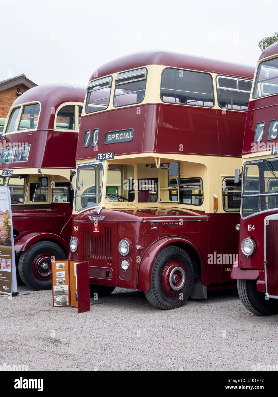 Vintage bus rally hi-res stock photography and images - Alamy