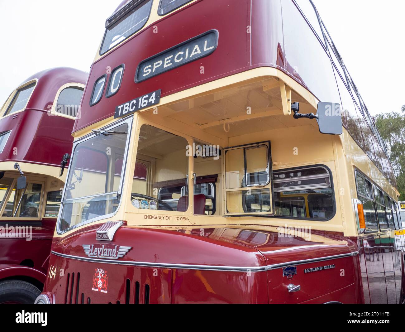 Vintage bus rally hi-res stock photography and images - Alamy