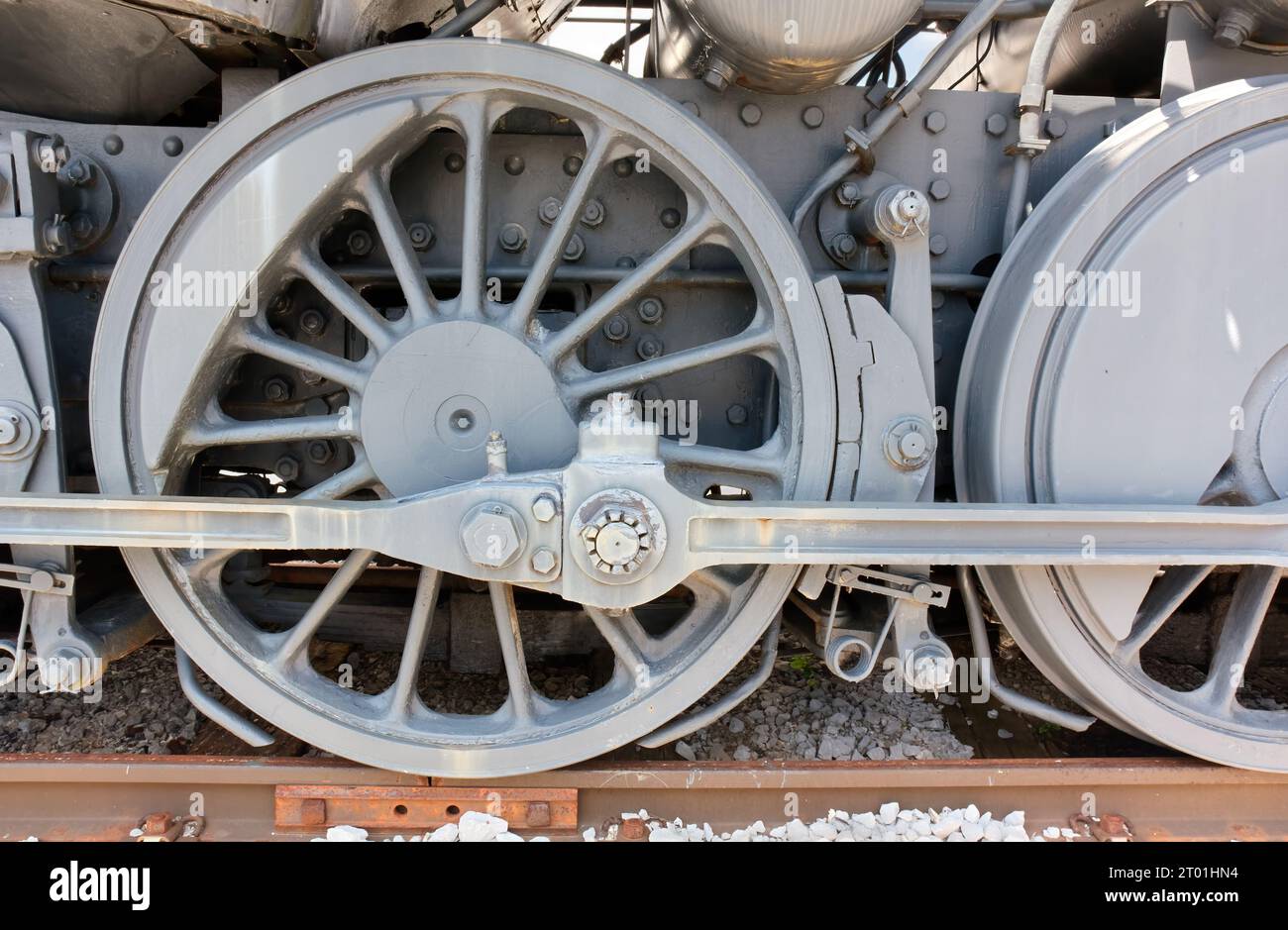 Wheel locomotive close up hi-res stock photography and images - Alamy