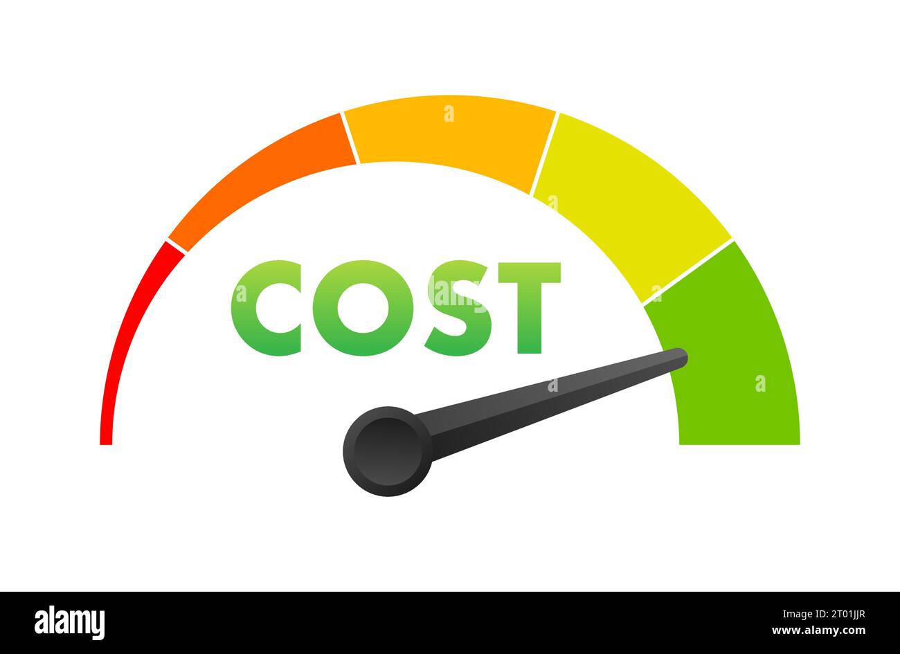 Cost reduction Level Meter, measuring scale. Cost reduction Level ...