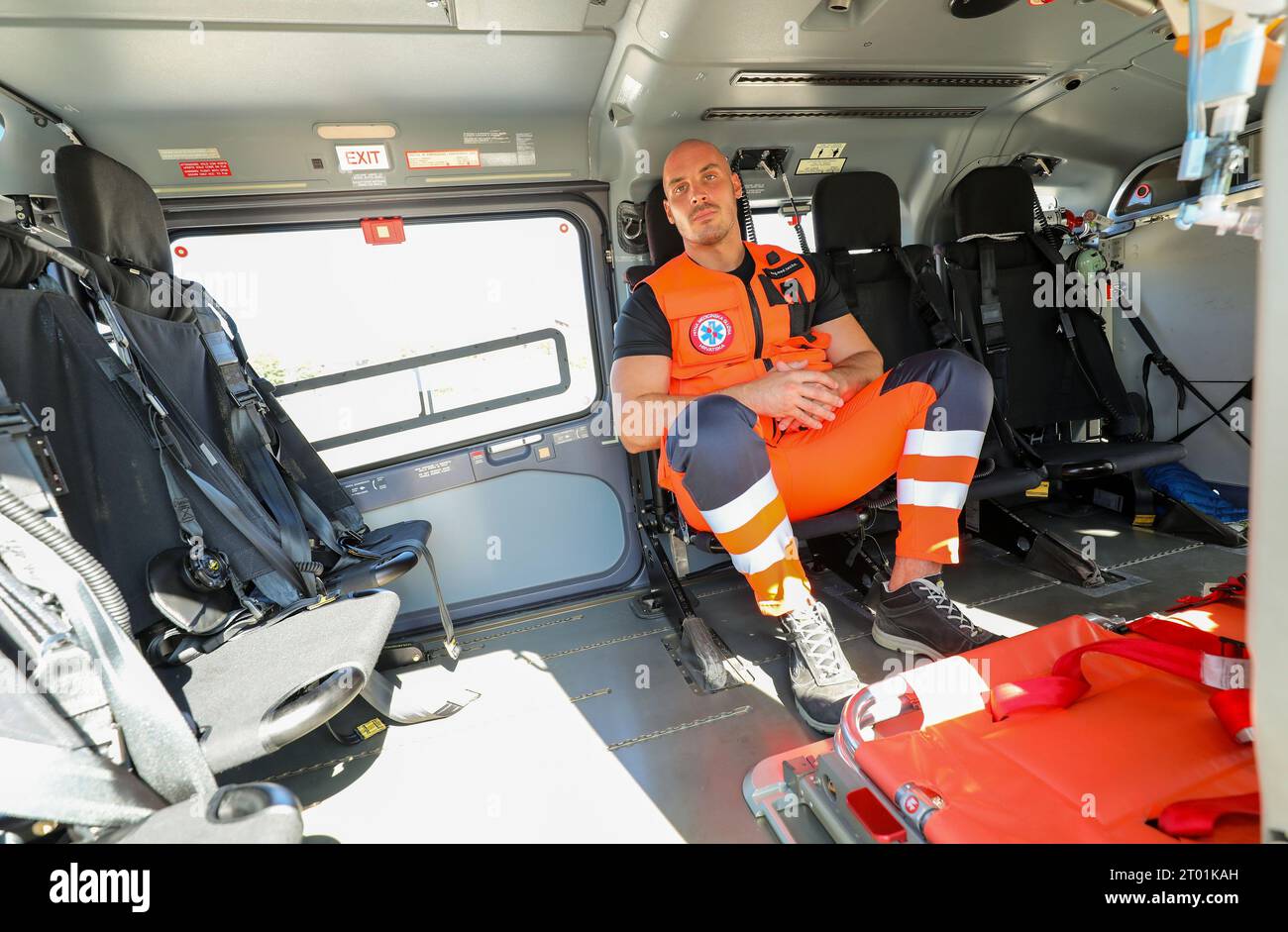 Zagreb, Croatia. 03rd Oct, 2023. Medical personal pose for a photo ...