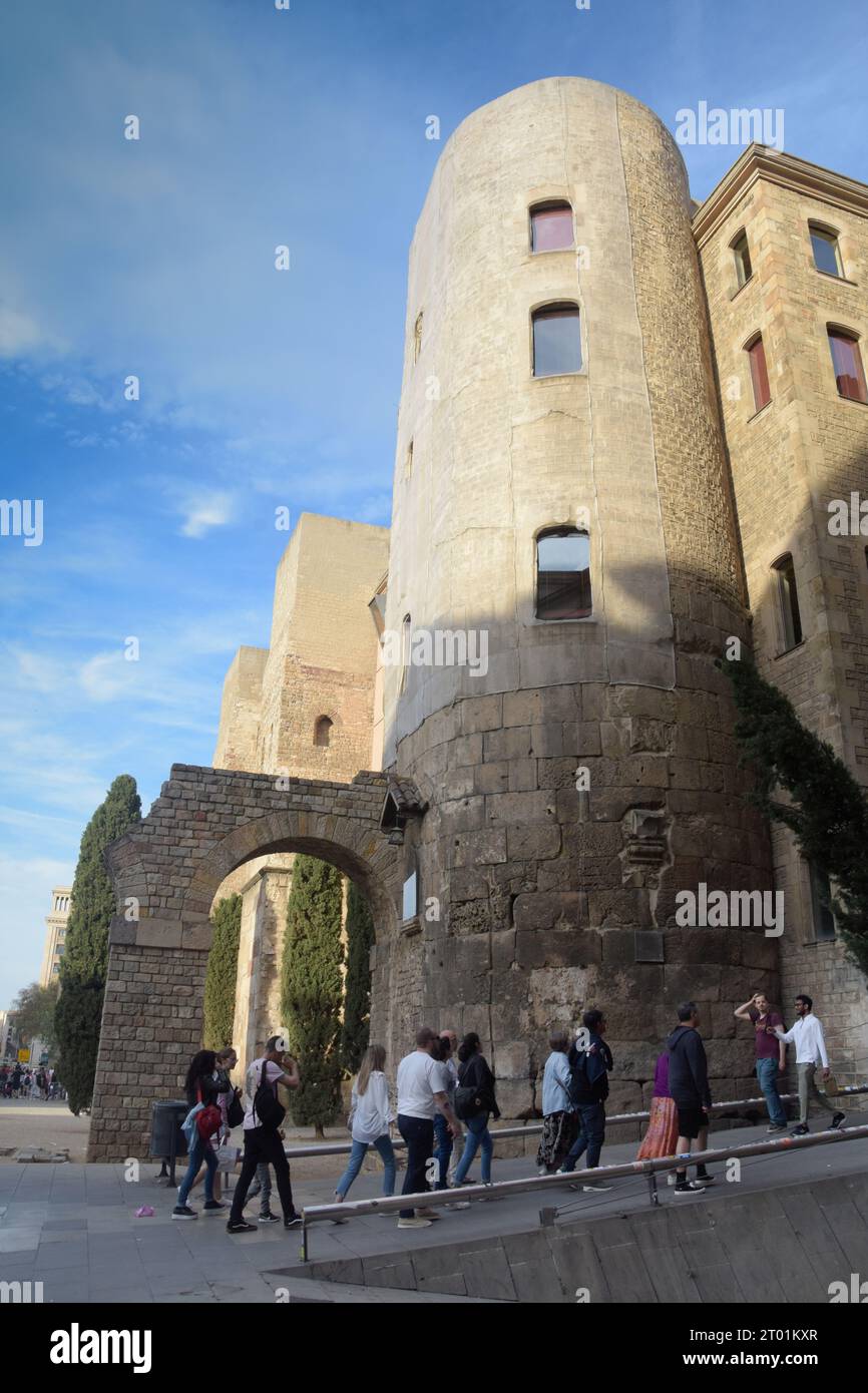 Beginning of one of the two Roman aqueducts that brought water to the ...