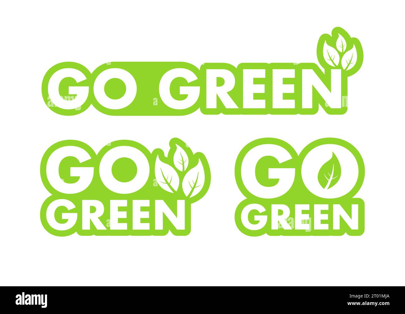 Go Green icon. Eco-friendly sign. Embrace Environmental Sustainability ...