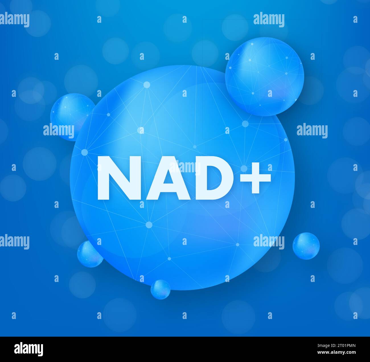 Nicotinamide mononucleotide molecule. Skeletal formula. Precursor of ...