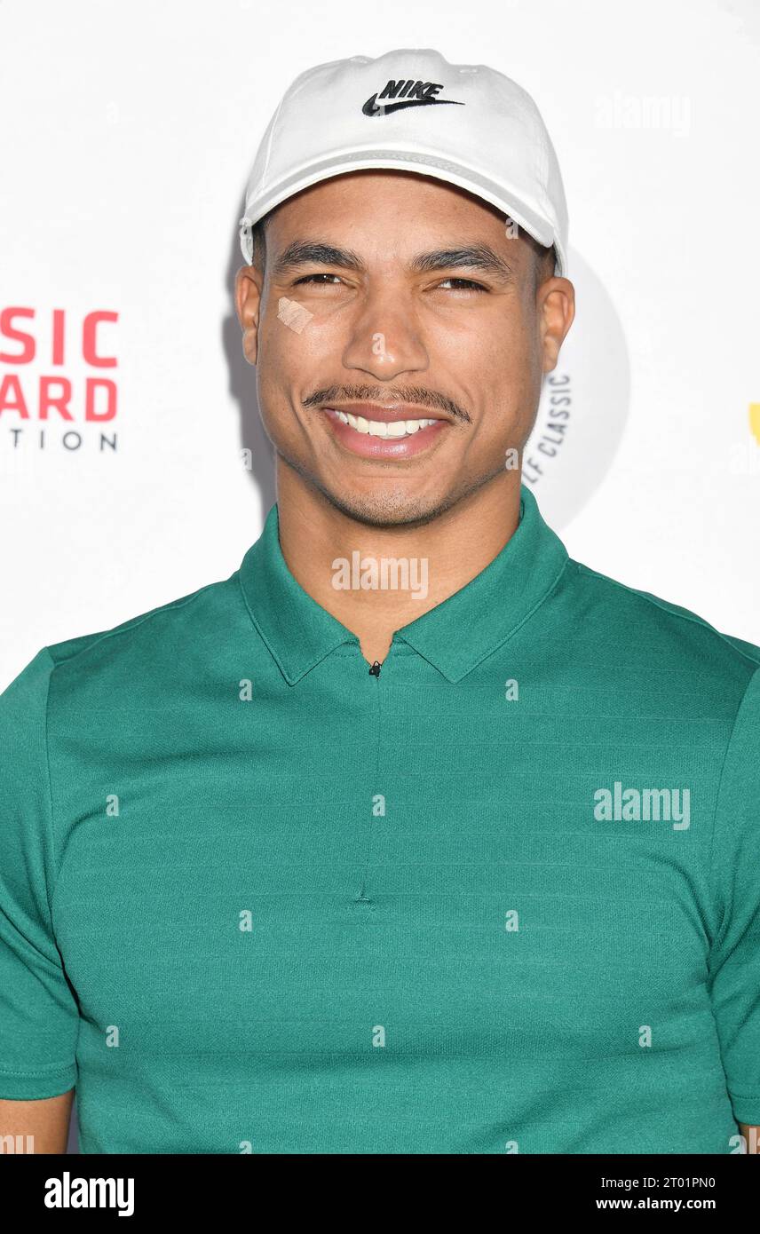 TARZANA, CALIFORNIA - OCTOBER 02: Greg Tarzan Davis attends the Music ...