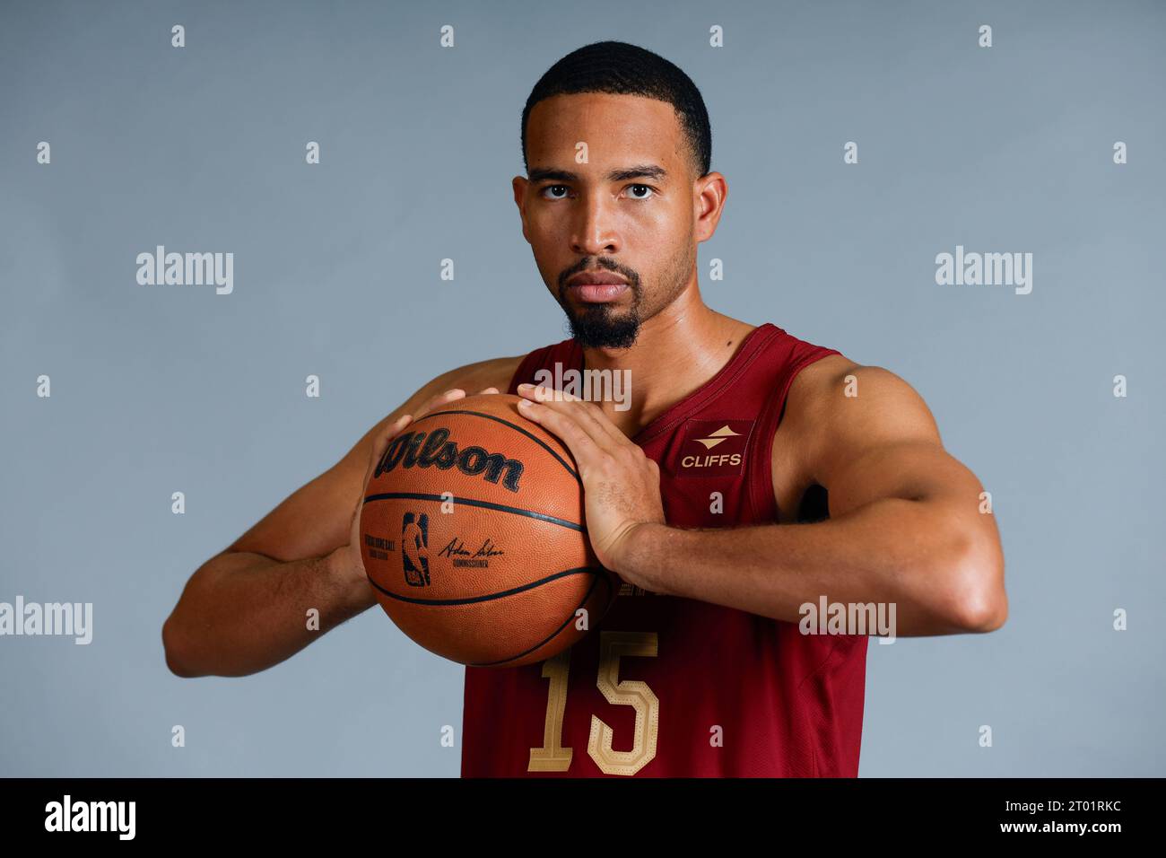 Cleveland Cavaliers forward Isaiah Mobley poses for a portrait during ...