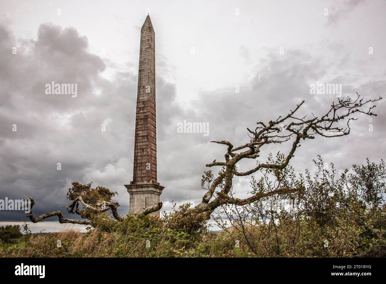 144 feet tall beacon memorial hi-res stock photography and images - Alamy