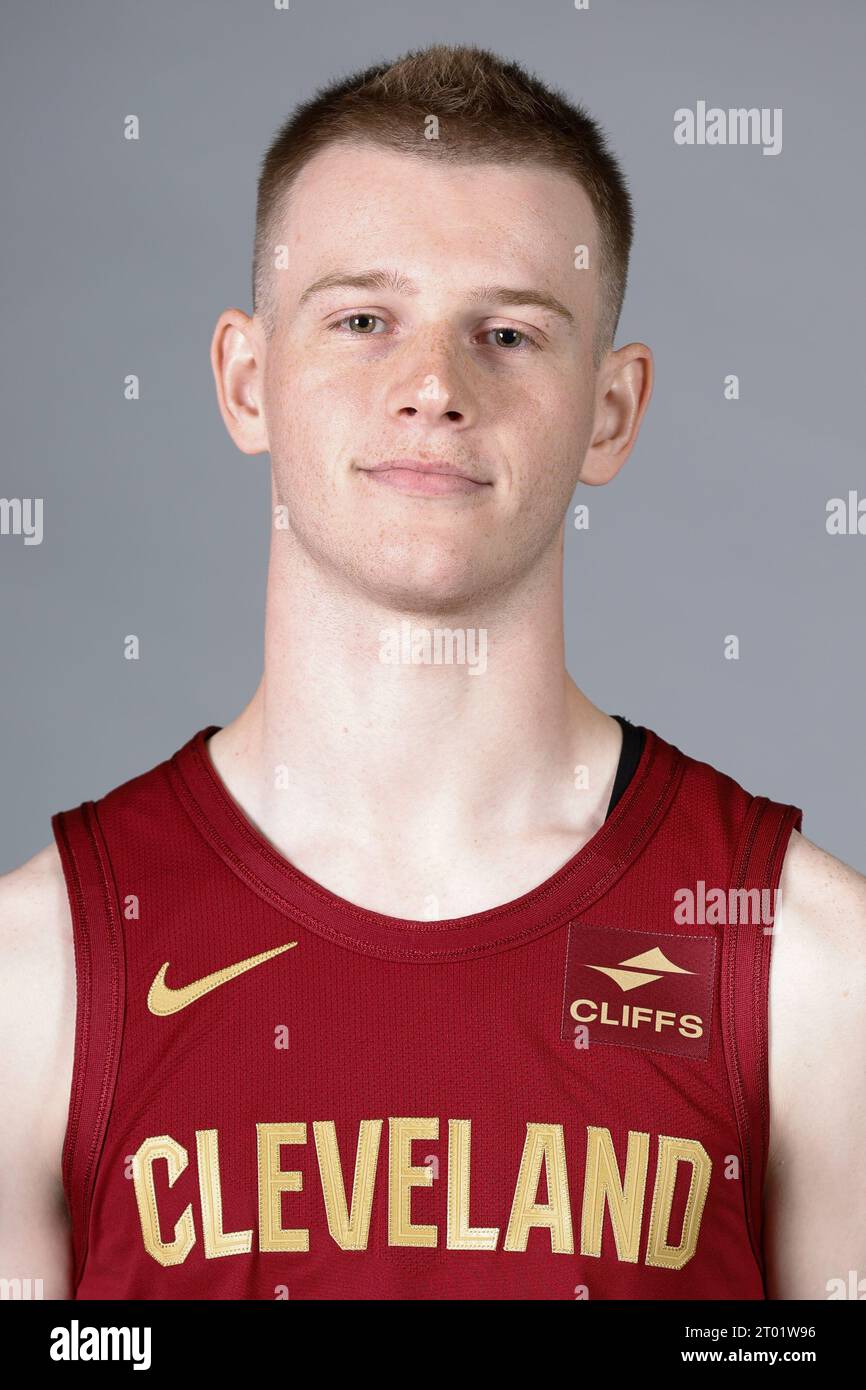 Cleveland Cavaliers guard Justin Powell poses for a portrait during the ...