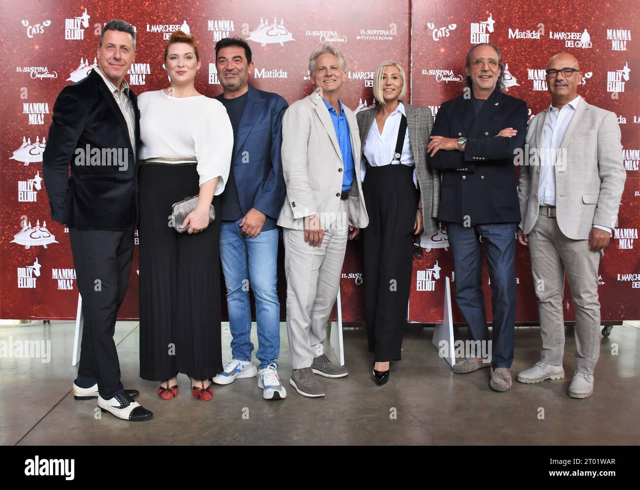 Milan, Italy. 03rd Oct, 2023. Milan, Italy The Sistina Chapiteau debuts ...