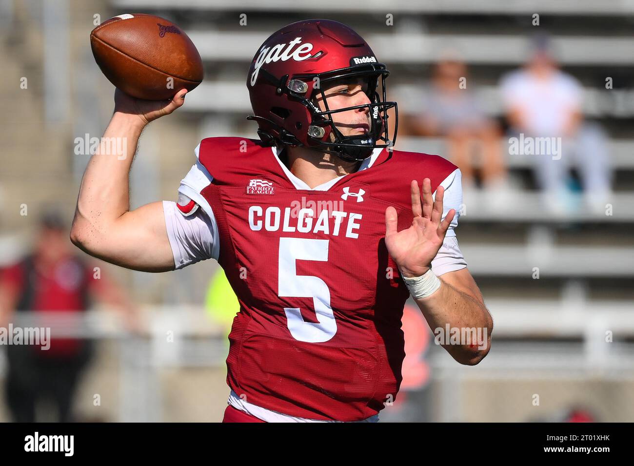 September 16, 2023: Colgate Raiders quarterback Michael Brescia (5 ...