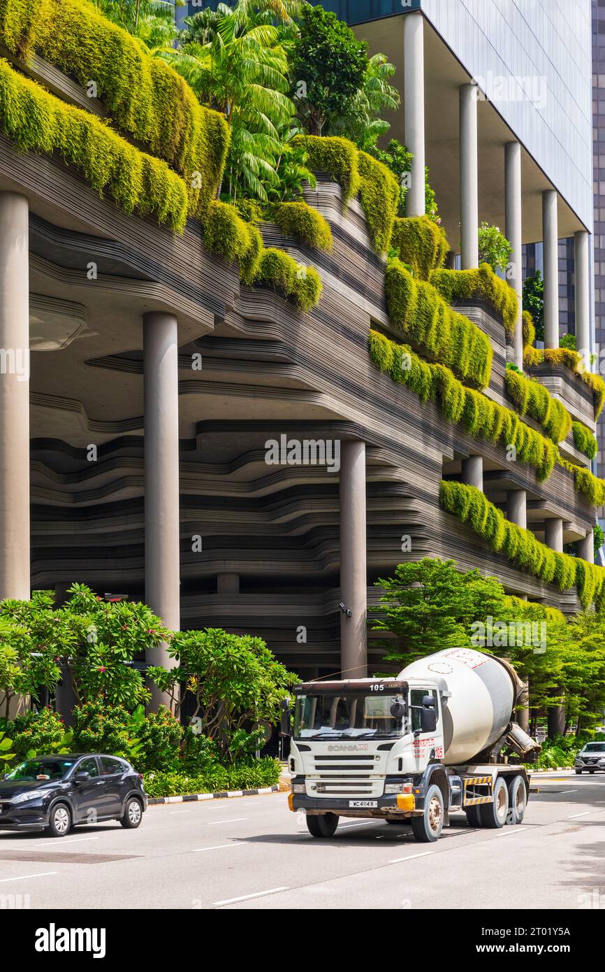 Hotel Park Royal on Pickering, Singapore. Landscape design includes ...