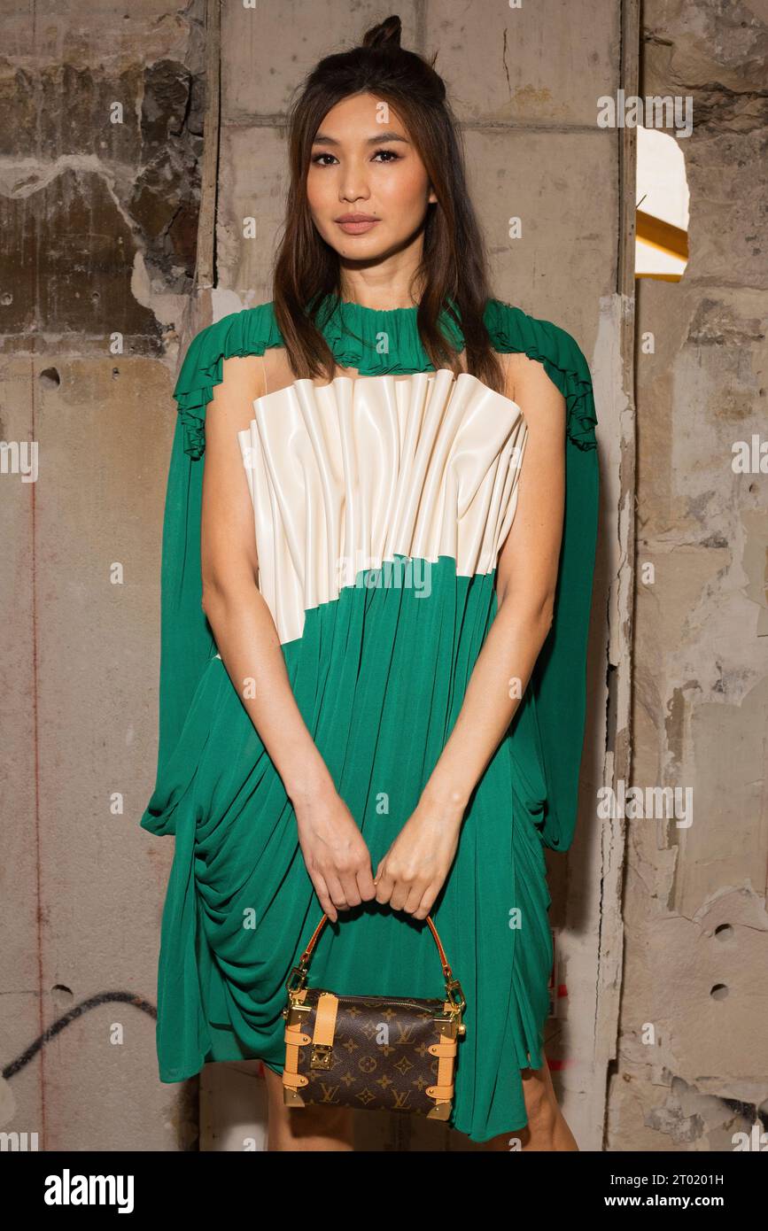 Gemma Chan attends the Louis Vuitton Spring/Summer 2024 womenswear ...