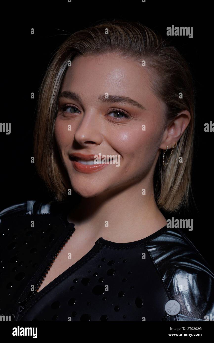 Chloe Grace Moretz attends the Louis Vuitton Spring/Summer 2024 ...