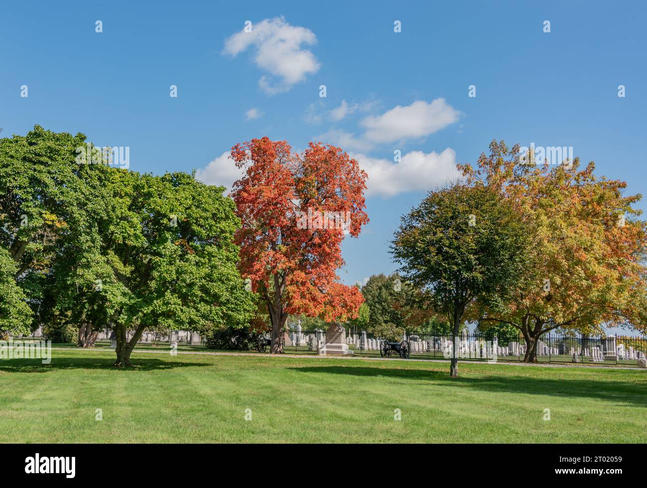 Hallowed Ground on an Early Autumn Afternoon, Soldiers National ...
