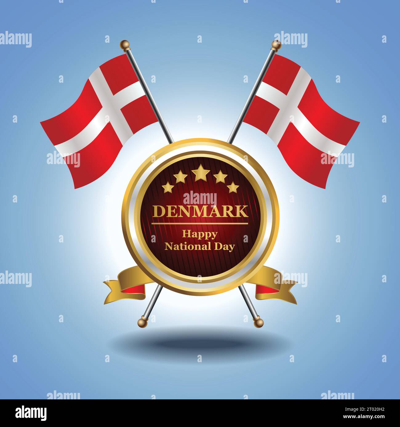Emirates denmark flag Stock Vector Images - Alamy