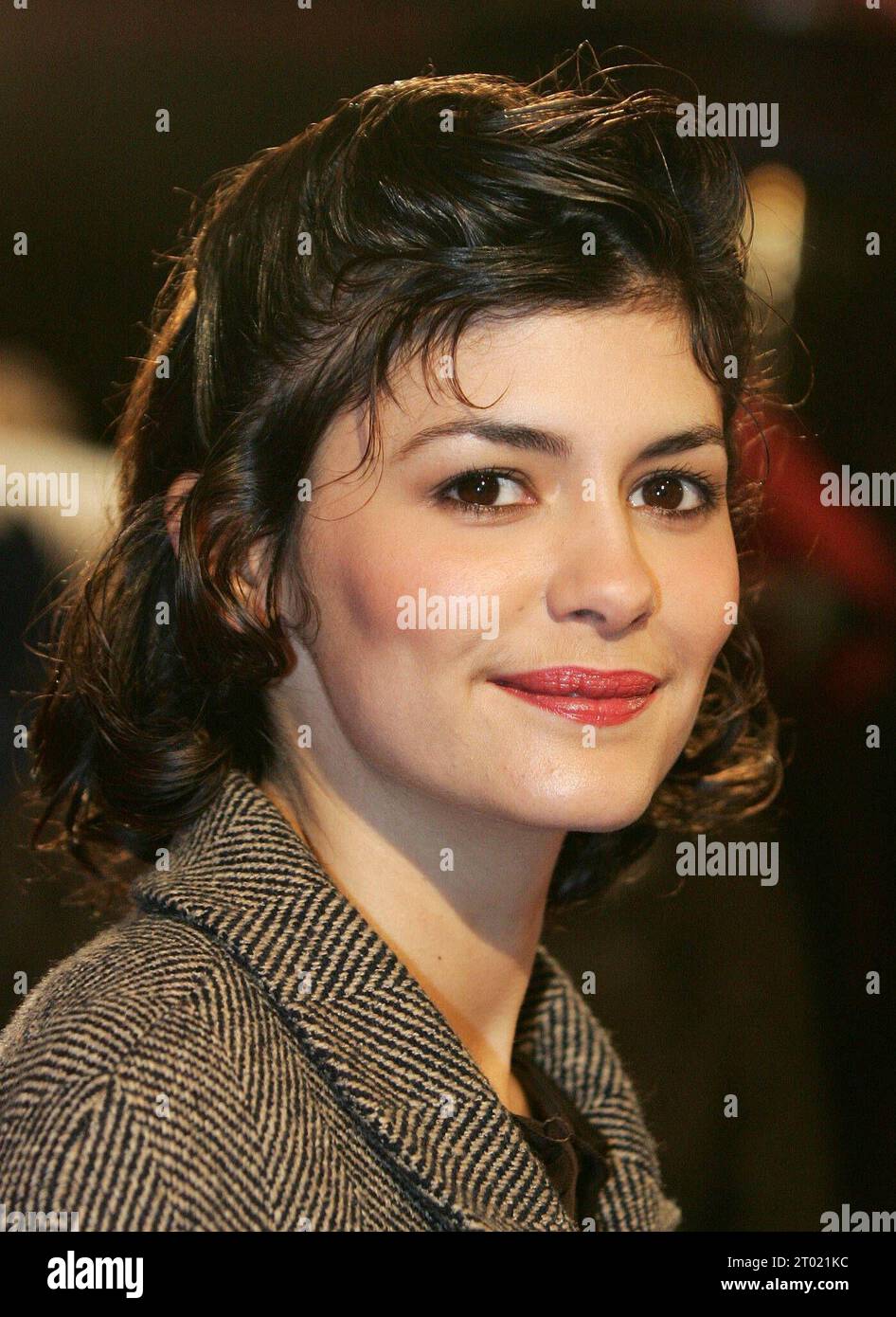 Audrey Tautou, franzoesische Schauspielerin, aufgenommen in Hamburg am ...