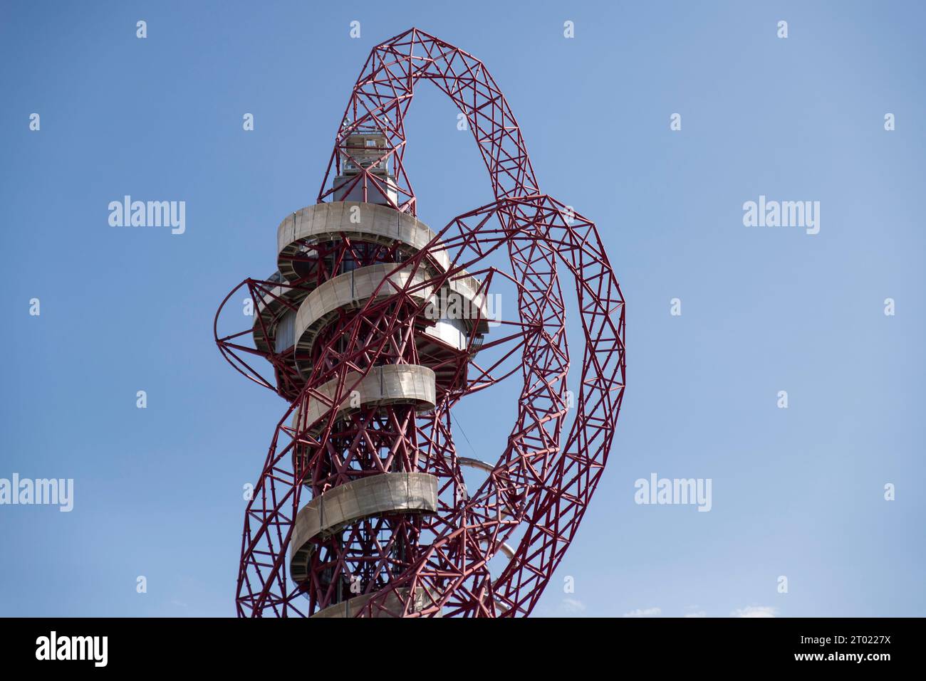 The ArcelorMittal Orbit observation tower Stock Photo - Alamy