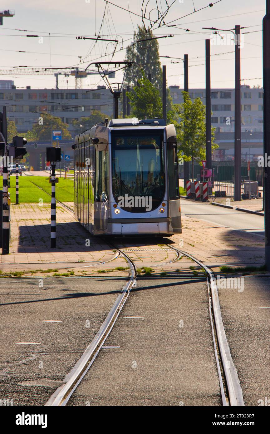 Tram /Rotterdam Netherlands Stock Photo - Alamy