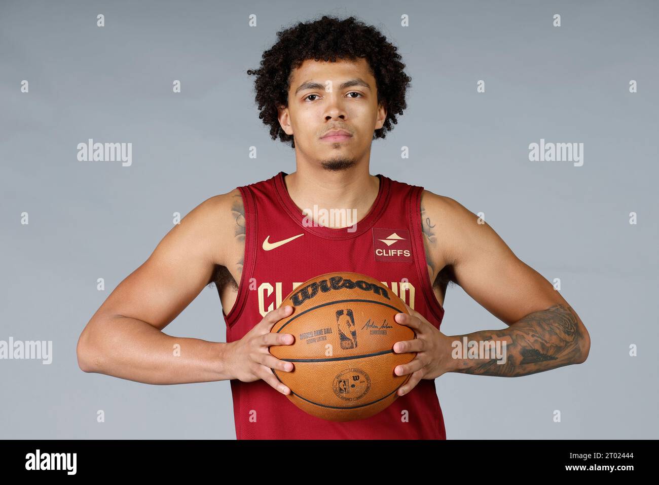 Cleveland Cavaliers guard Craig Porter Jr. poses for a portrait during ...