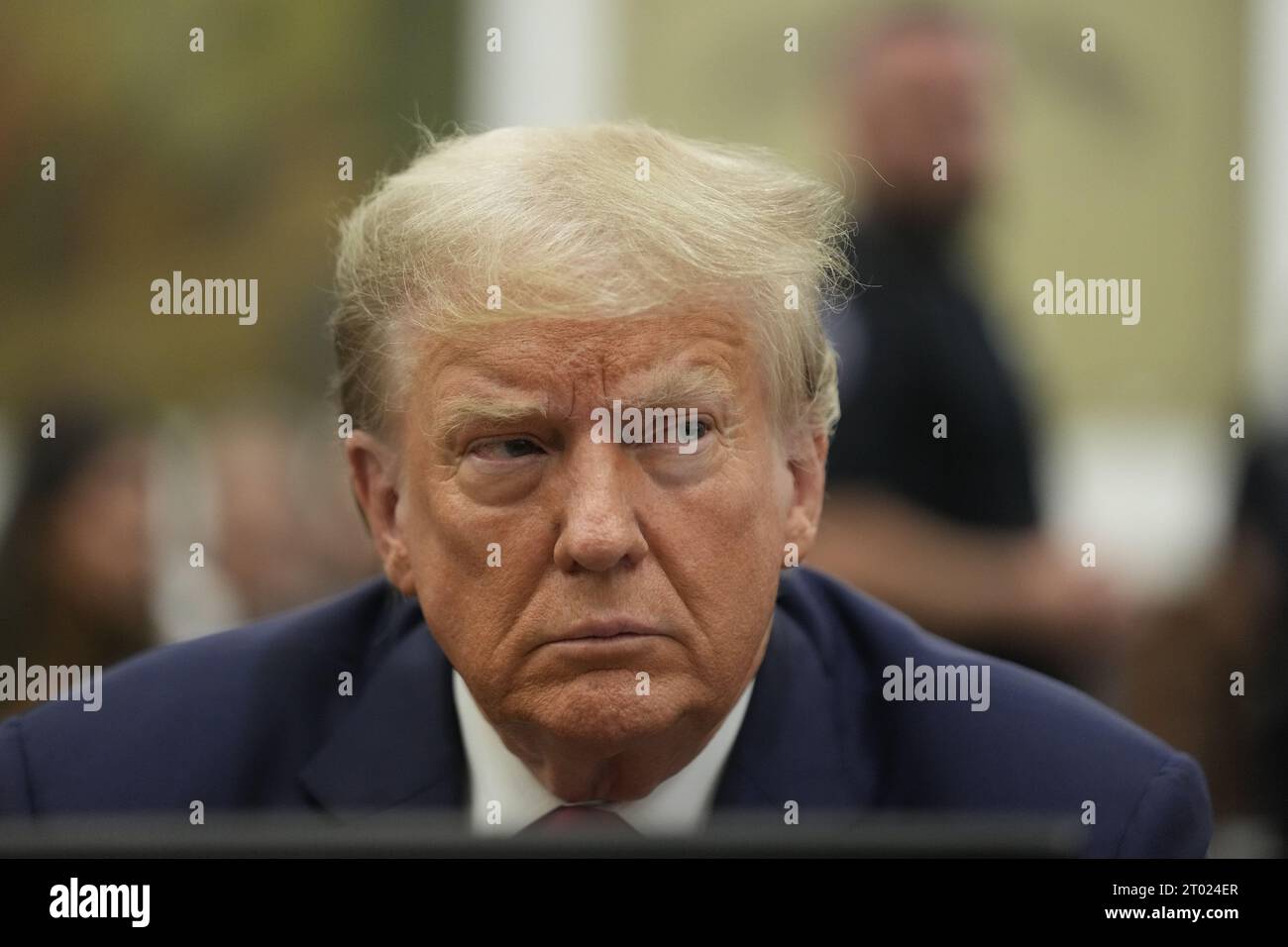 New York, United States. 03rd Oct, 2023. Former United States President ...