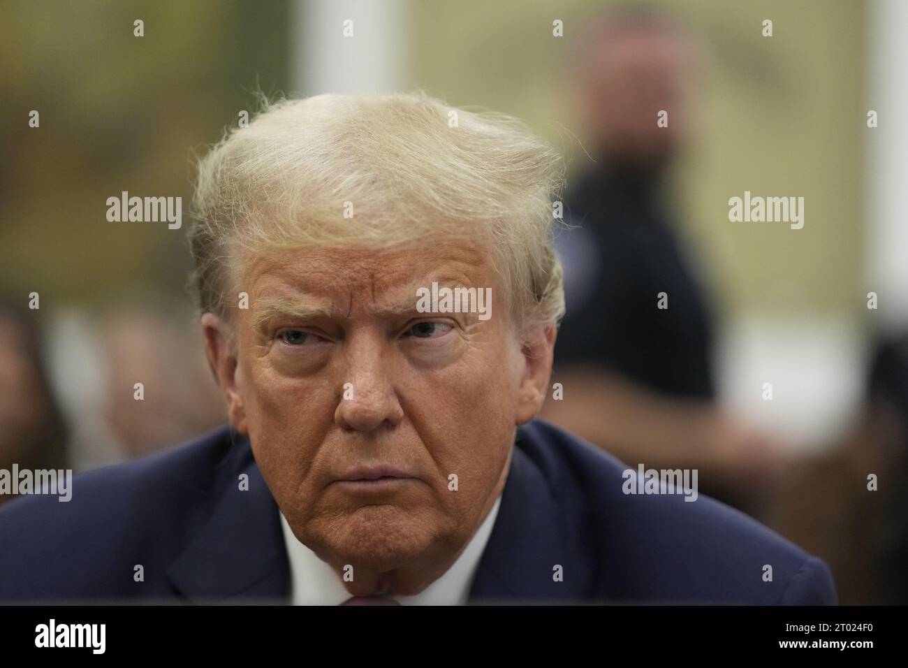 New York, United States. 03rd Oct, 2023. Former United States President ...