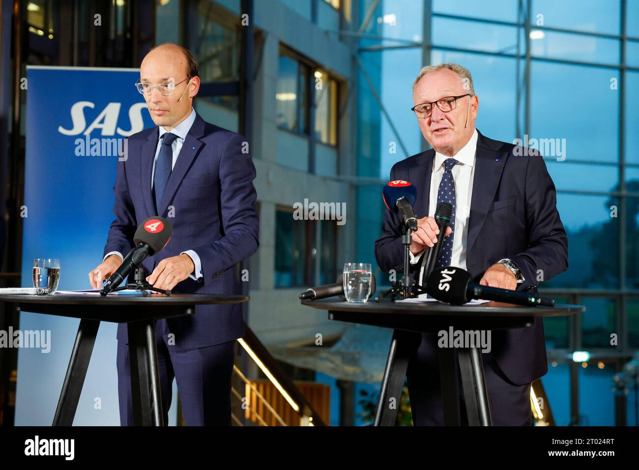 Stockholm, Sweden. 03rd Oct, 2023. STOCKHOLM 20231003Anko van der Werff ...