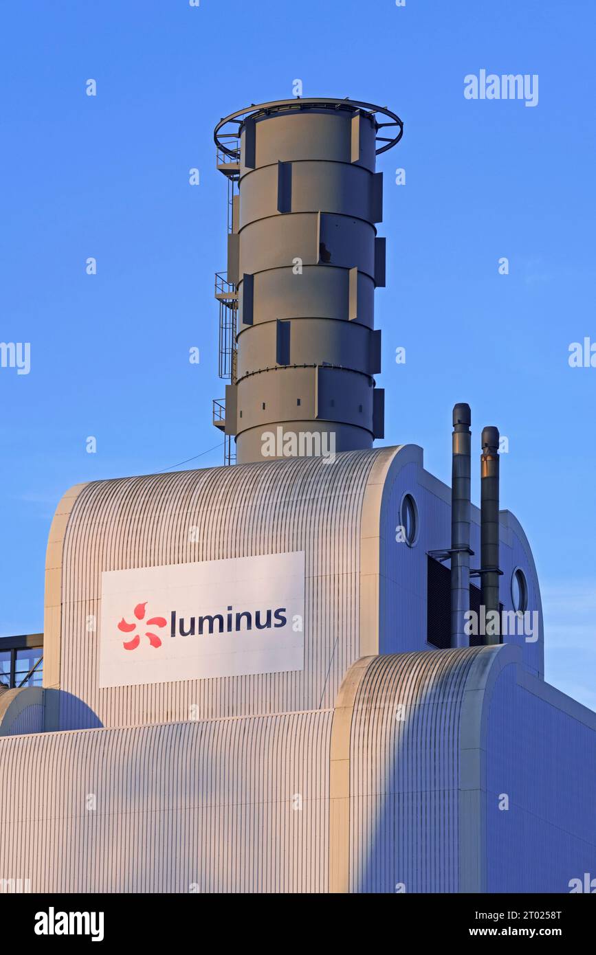 Luminus combined cycle power plant / Centrale Turbine - Gaz - Vapeur ...