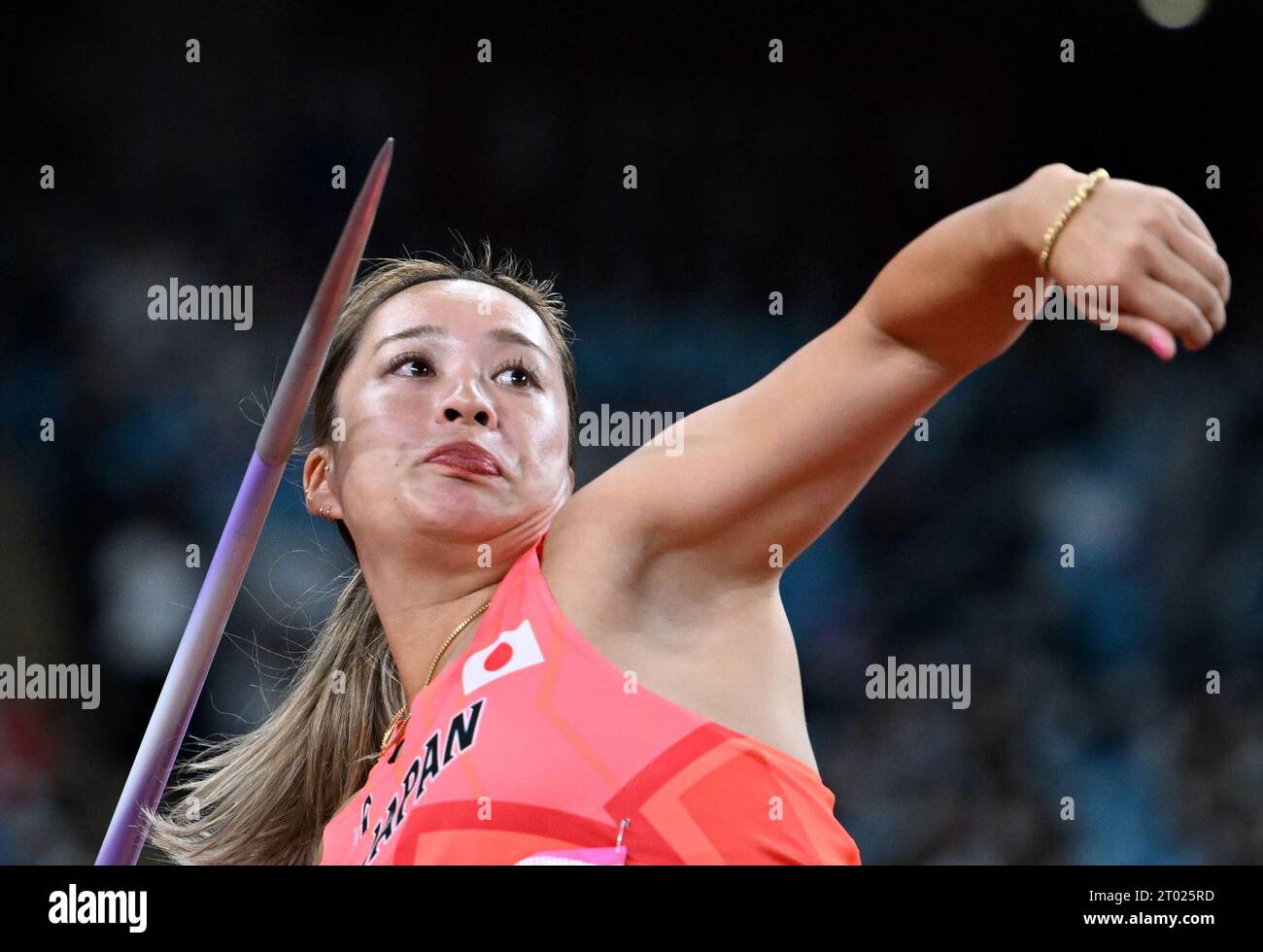 Hangzhou, China's Zhejiang Province. 3rd Oct, 2023. Takemoto Sae of ...