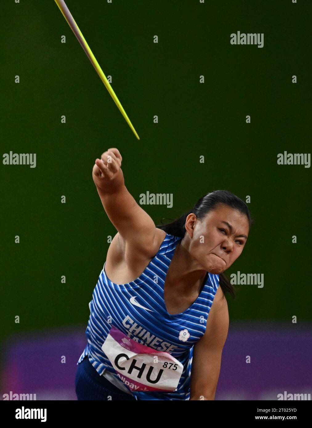 Hangzhou, China's Zhejiang Province. 3rd Oct, 2023. Chu Pin-Hsun of ...