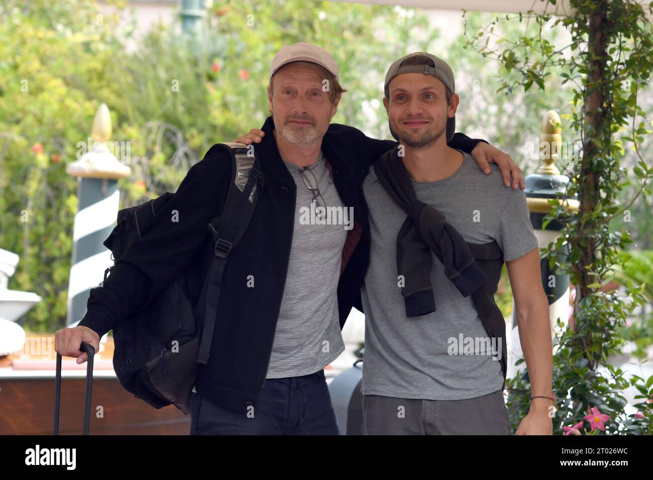 VENICE, ITALY -AUGUST 31: Mads Mikkelsen, Carl Jacobsen Mikkelsen ...