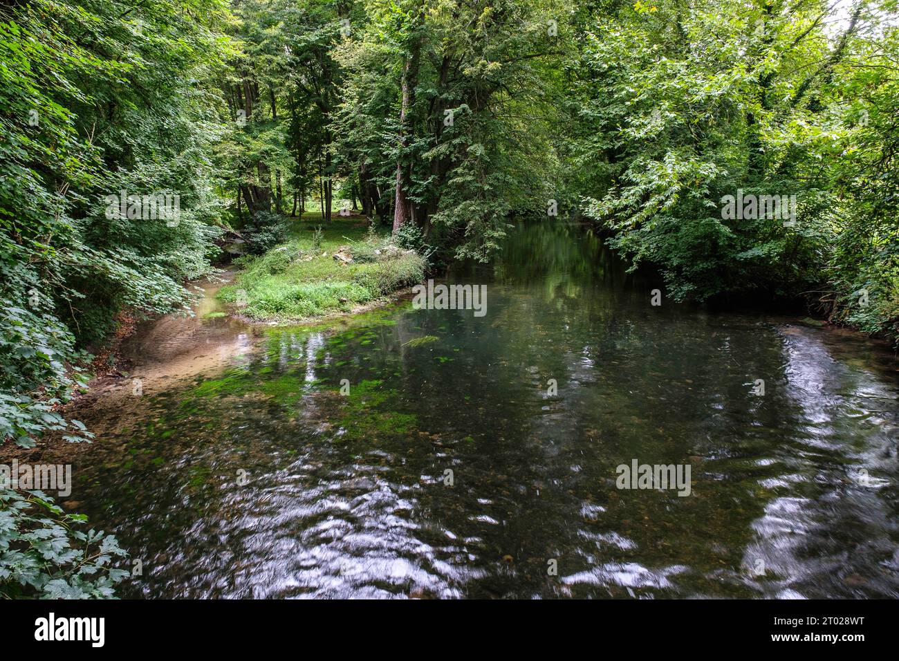 The river Epte | Le riviere Epte Stock Photo - Alamy