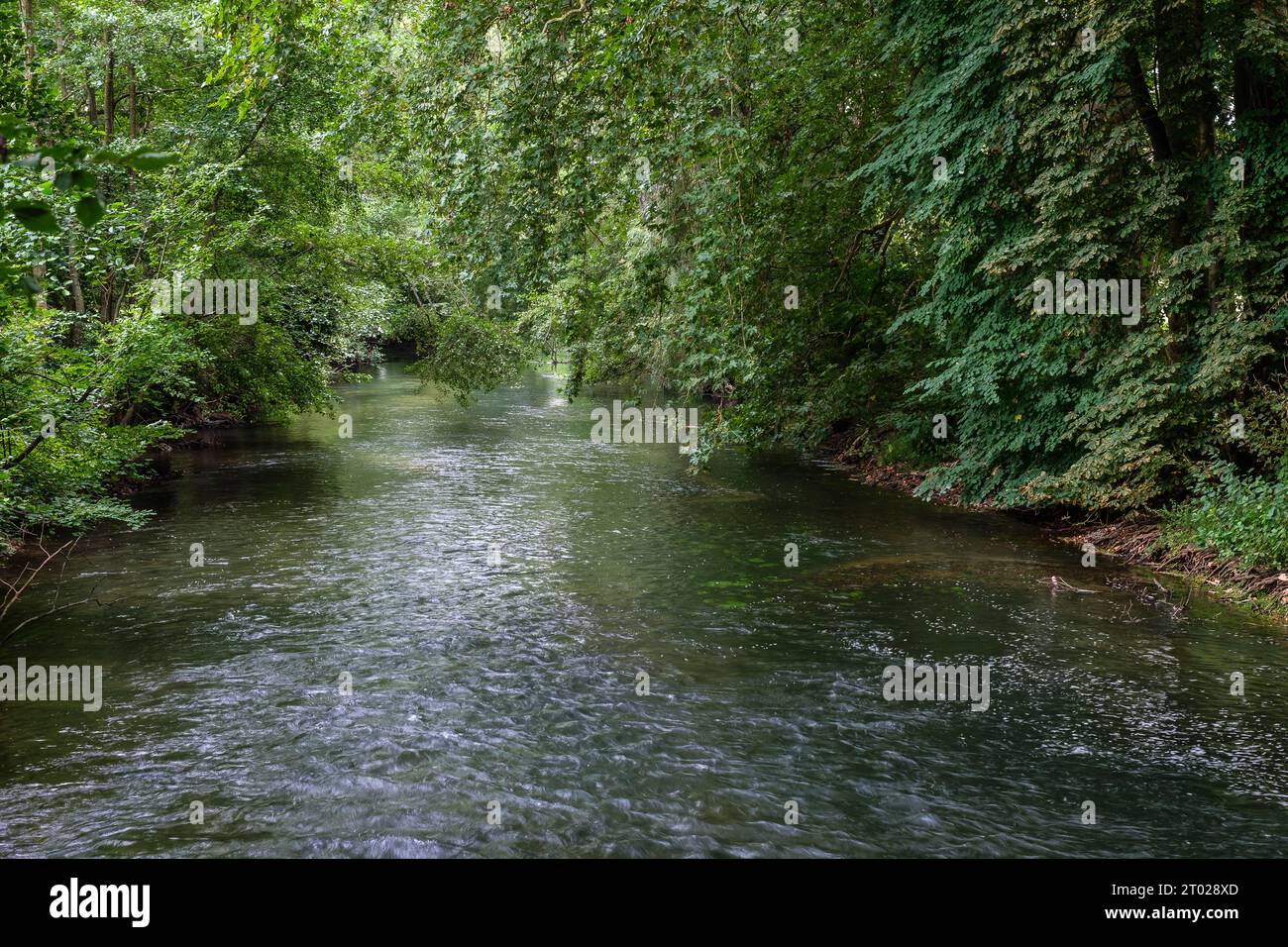 The river Epte | Le riviere Epte Stock Photo - Alamy