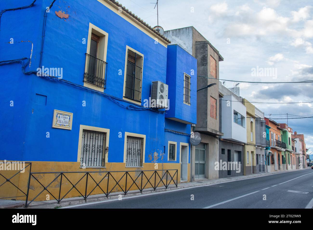 Mareny de Barraquetes, Spain – January 8, 2023 - Street view in El ...