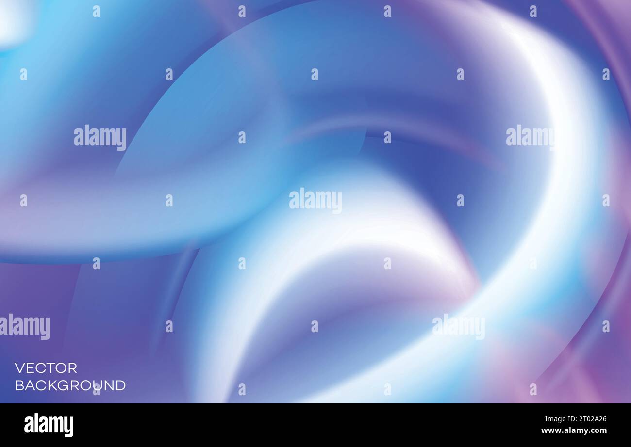 flat modern creative wavy stylish cool blue color gradient abstract ...