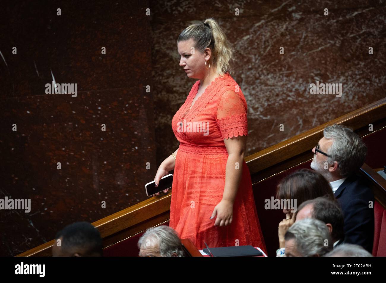 Paris, France. 03rd Oct, 2023. French deputy and president of La France ...