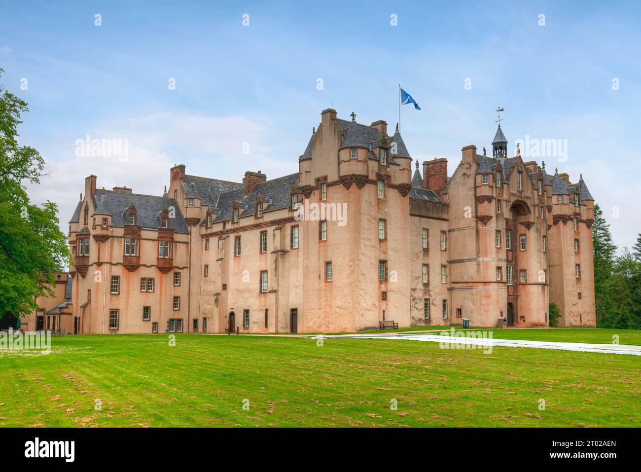Fyvie Castle in Aberdeenshire, Scotland Stock Photo - Alamy