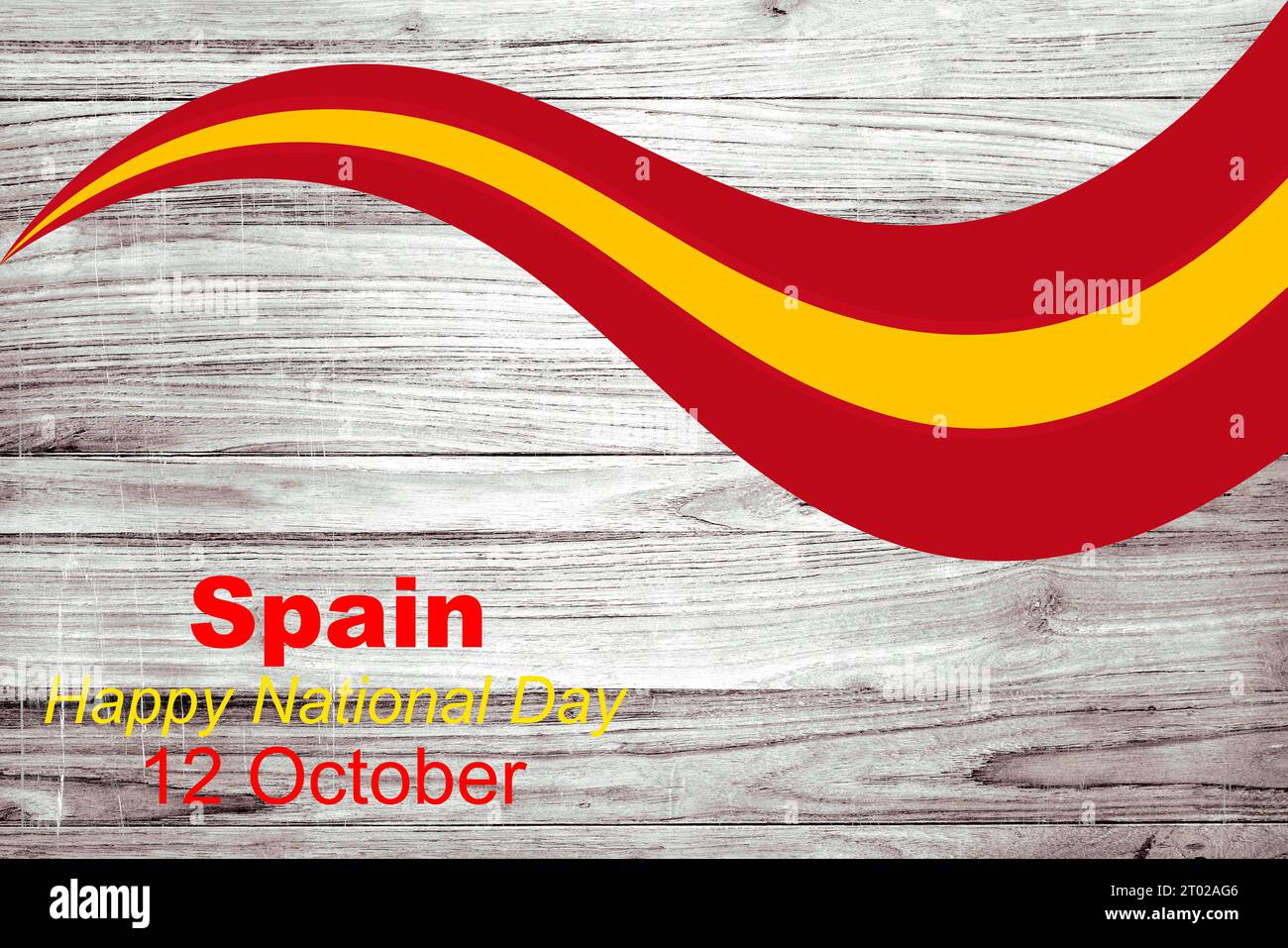 Spain national day banner design. Spain flag and map theme background ...