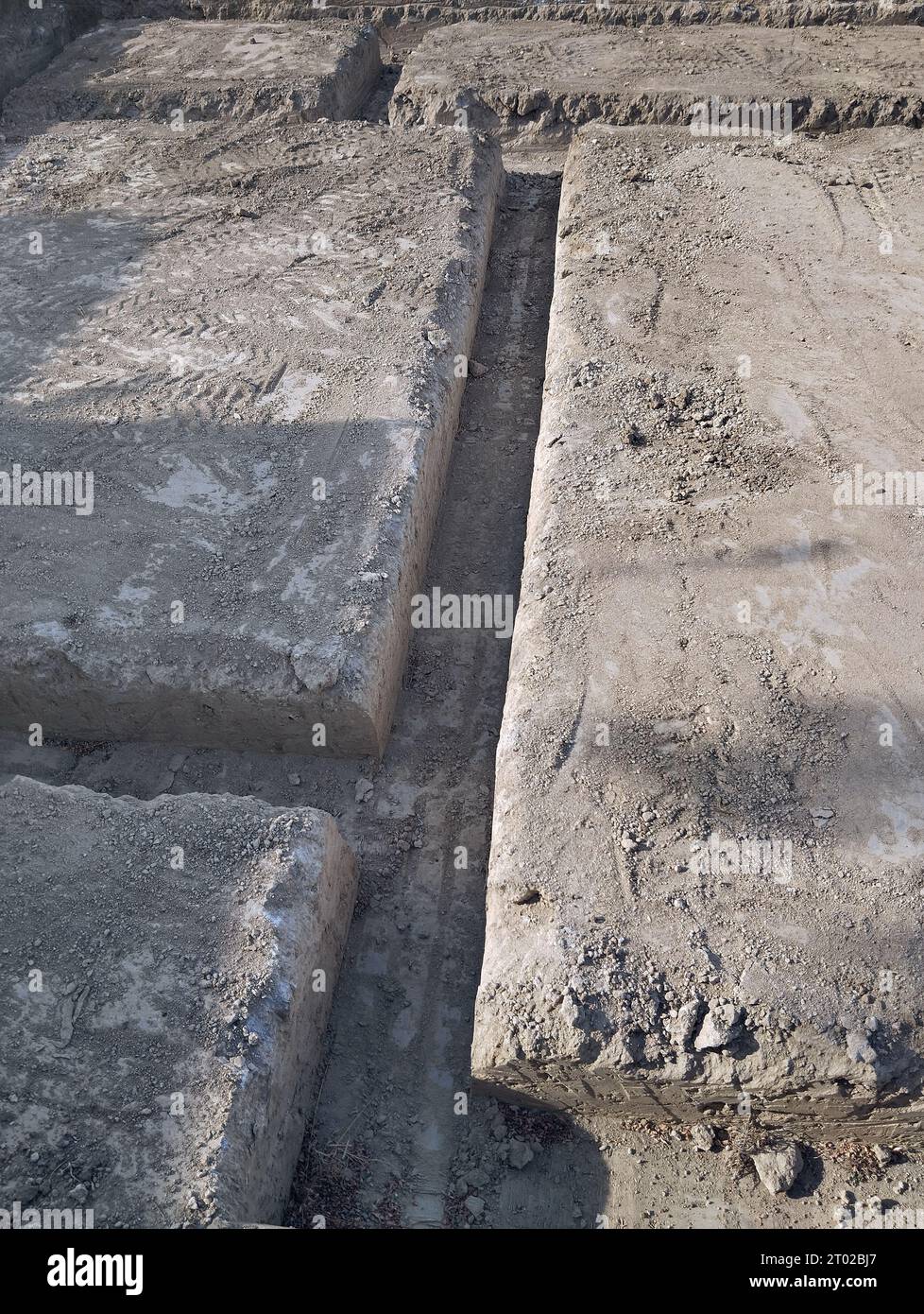 House construction site. Structural work Stock Photo - Alamy