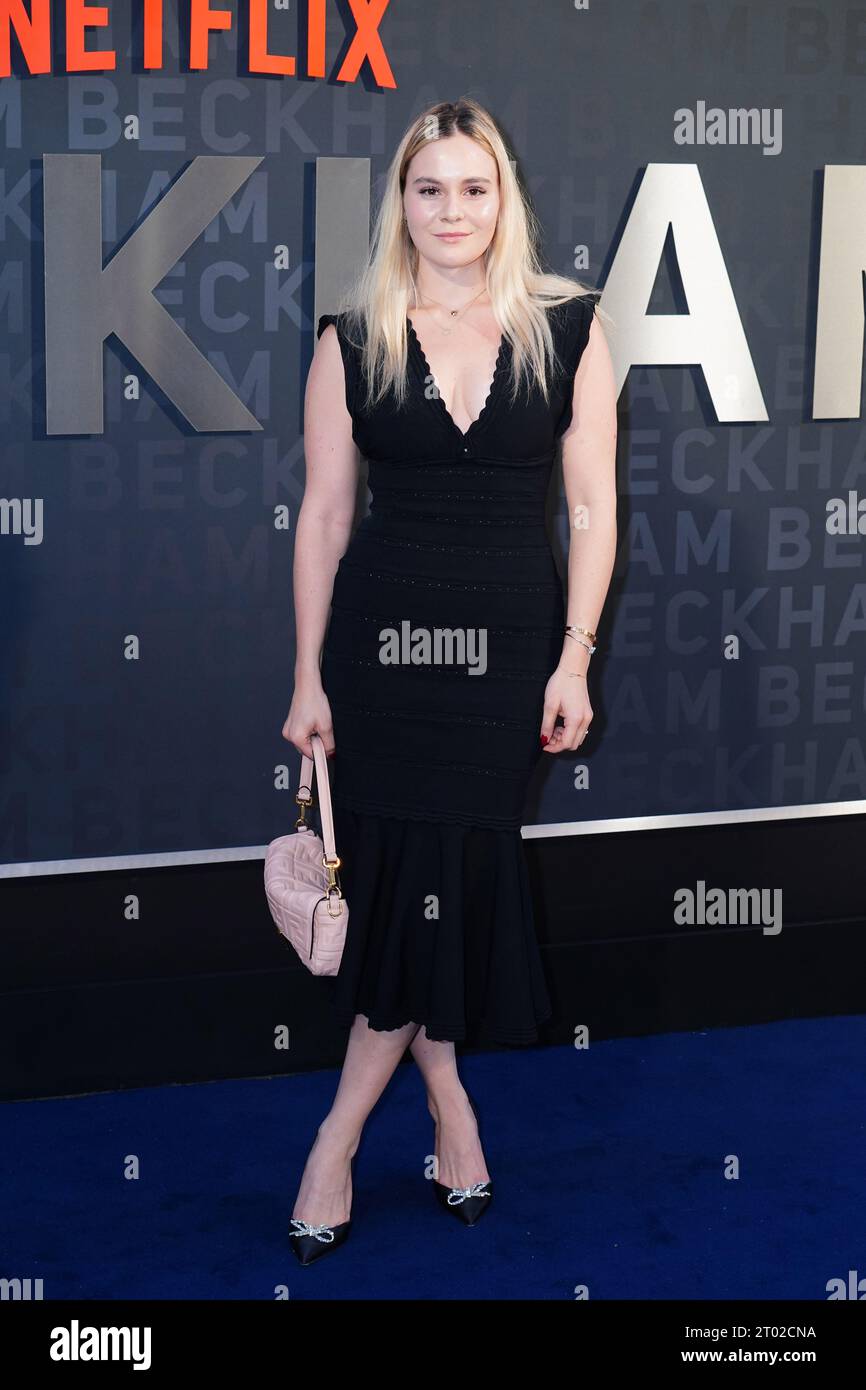 Holly Ramsay arrives for the premiere of Netflix's documentary series ...