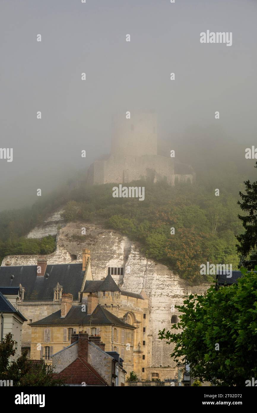 La Roche-Guyon in the Regional Natural Parc of the Vexin with its ...