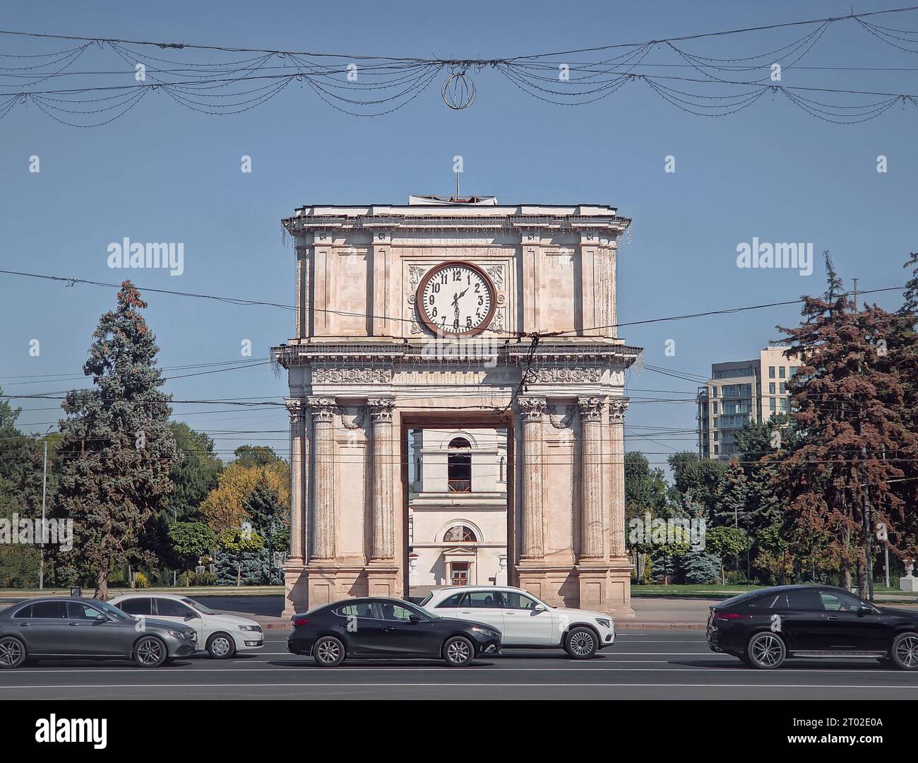 Gates city chisinau capital hi-res stock photography and images - Alamy