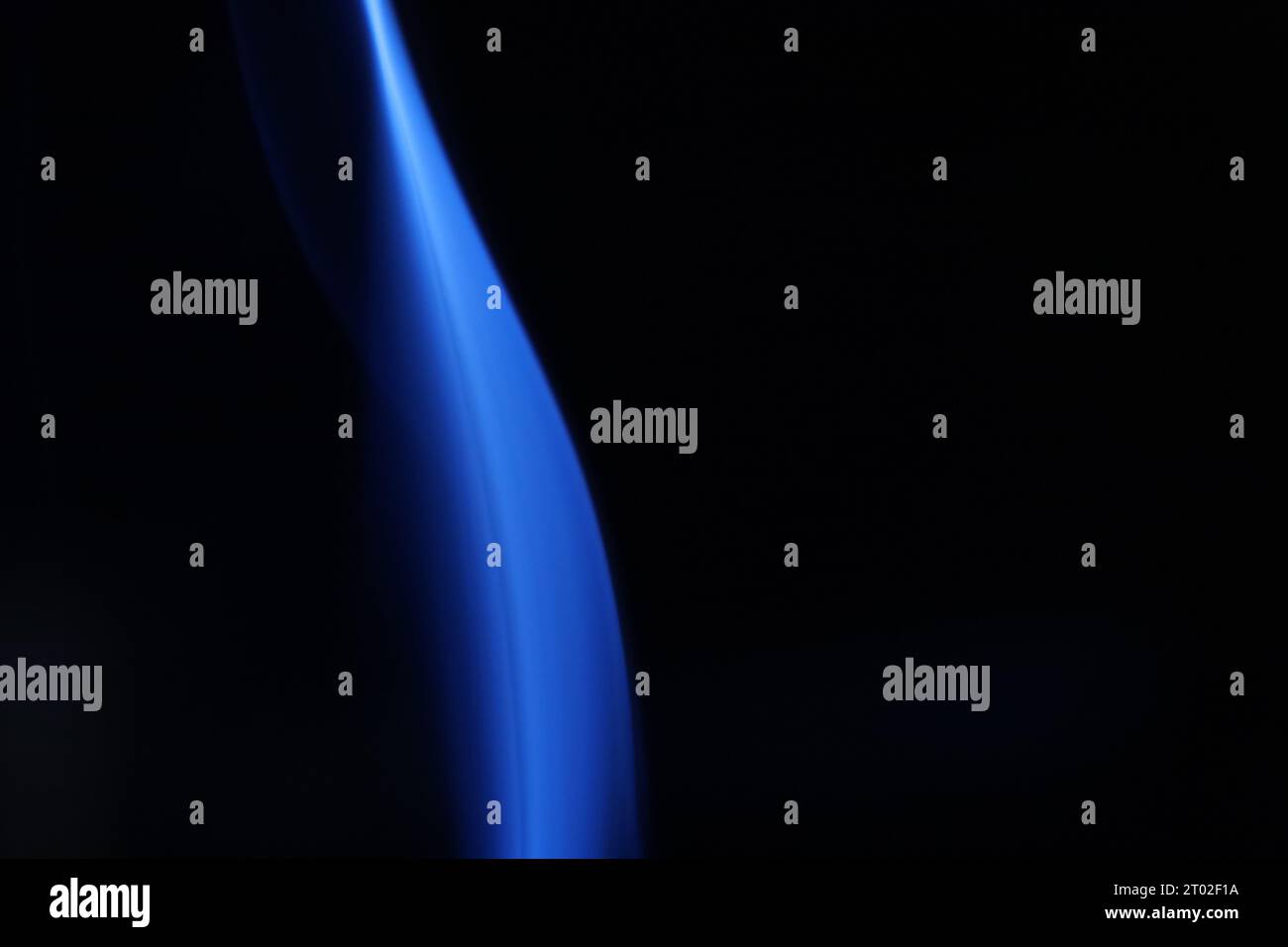 Blue line, blue smoke on a dark background, colourful abstract, blue ...